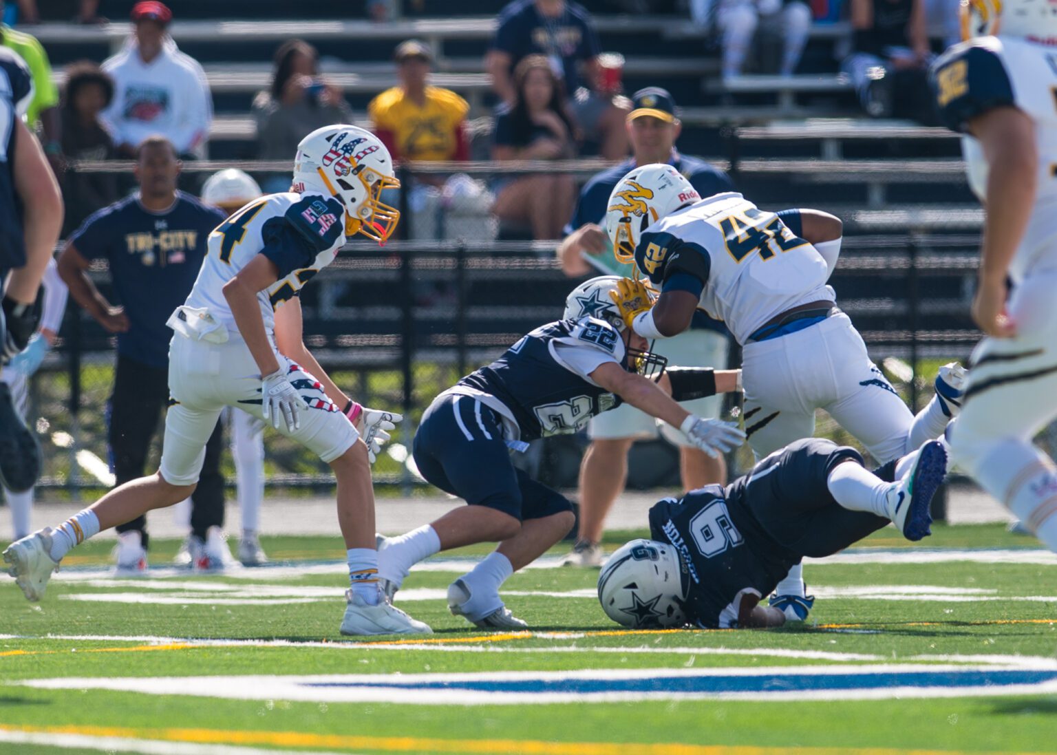 Cowboys Pull Away Early from Wolverines and Cruise to 34-18 Victory ...