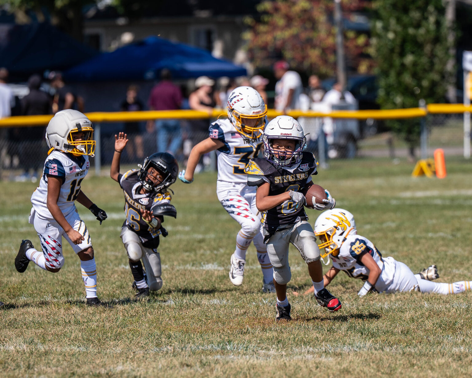 Steelers 9U Silence Wolverines, 18-0 in Game of the Week Action - Just ...